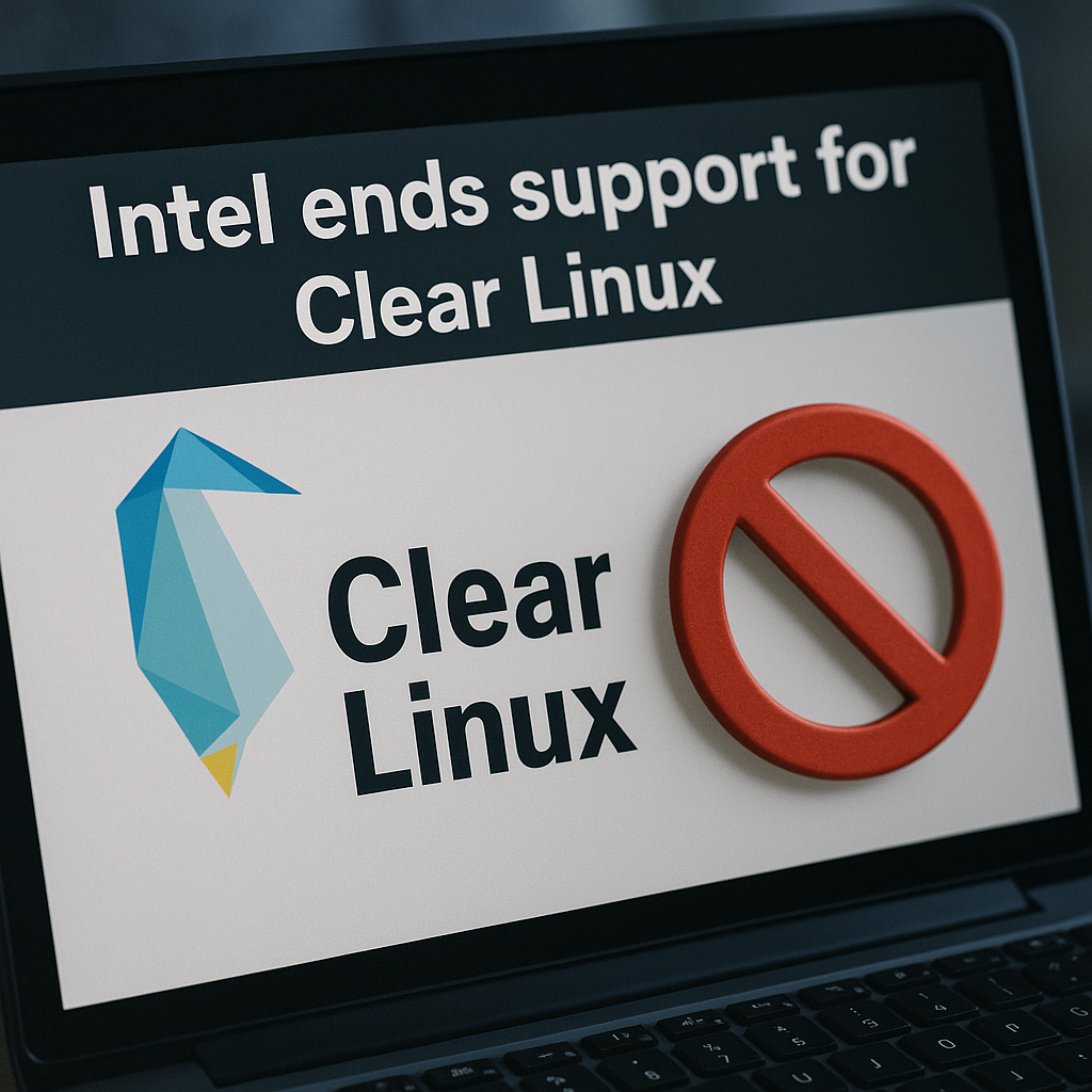 Intel прекращает поддержку Clear Linux