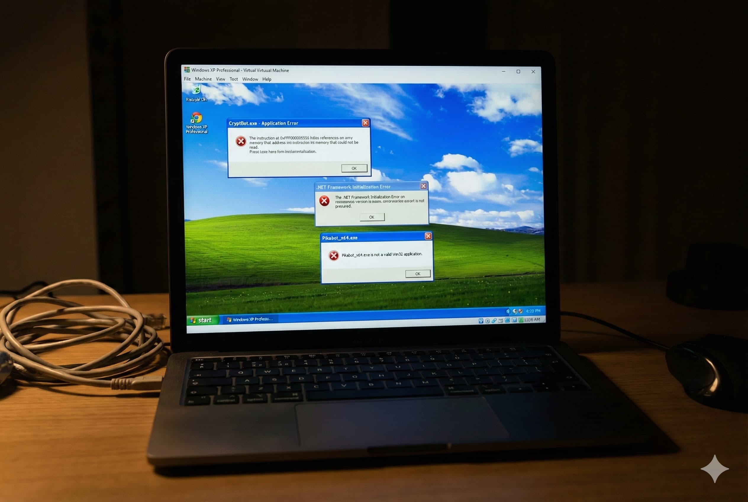 Запуск современного вредоносного ПО на Windows XP – эксперимент