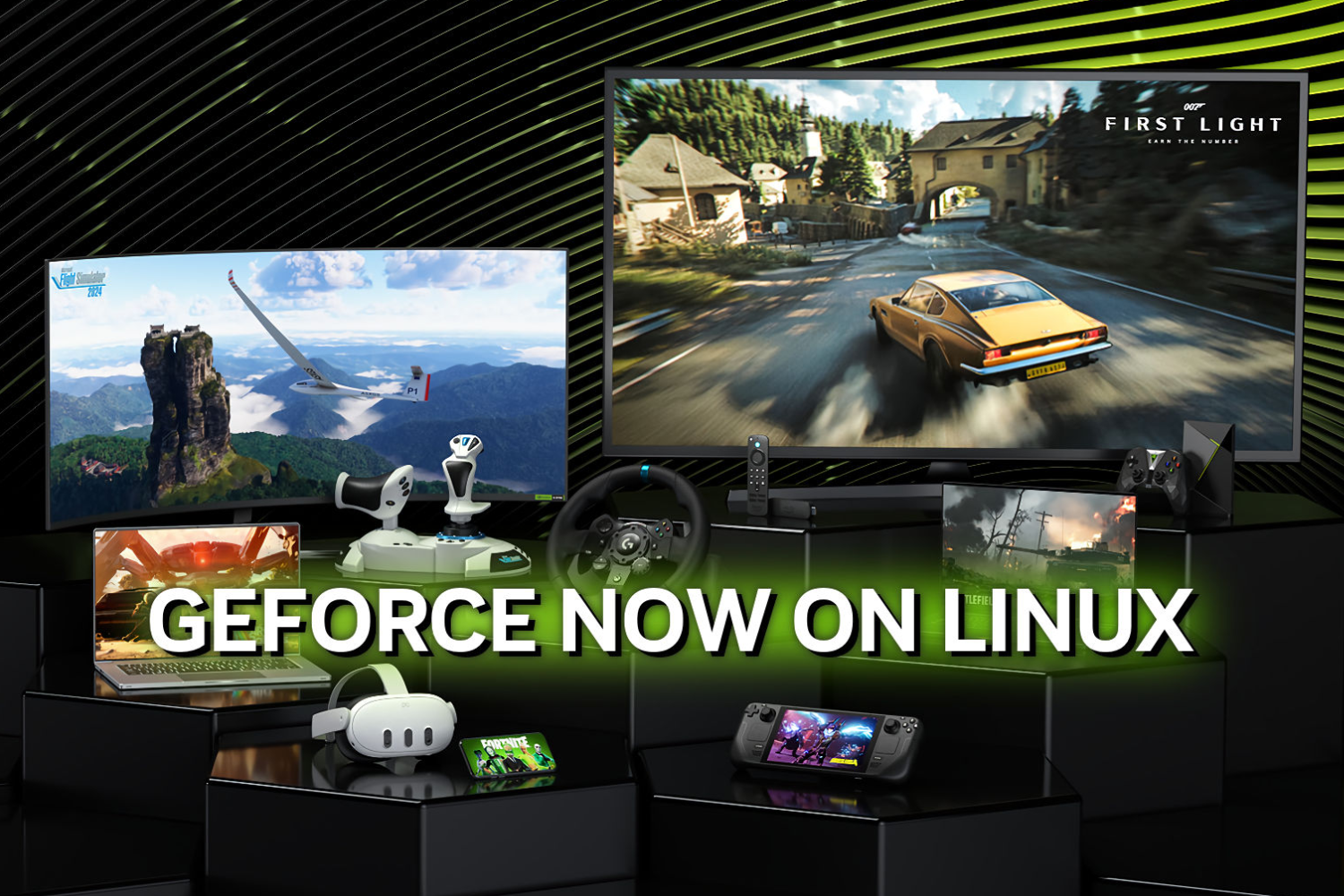 Nvidia Geforce Now получил нативный клиент для Linux и поддержку